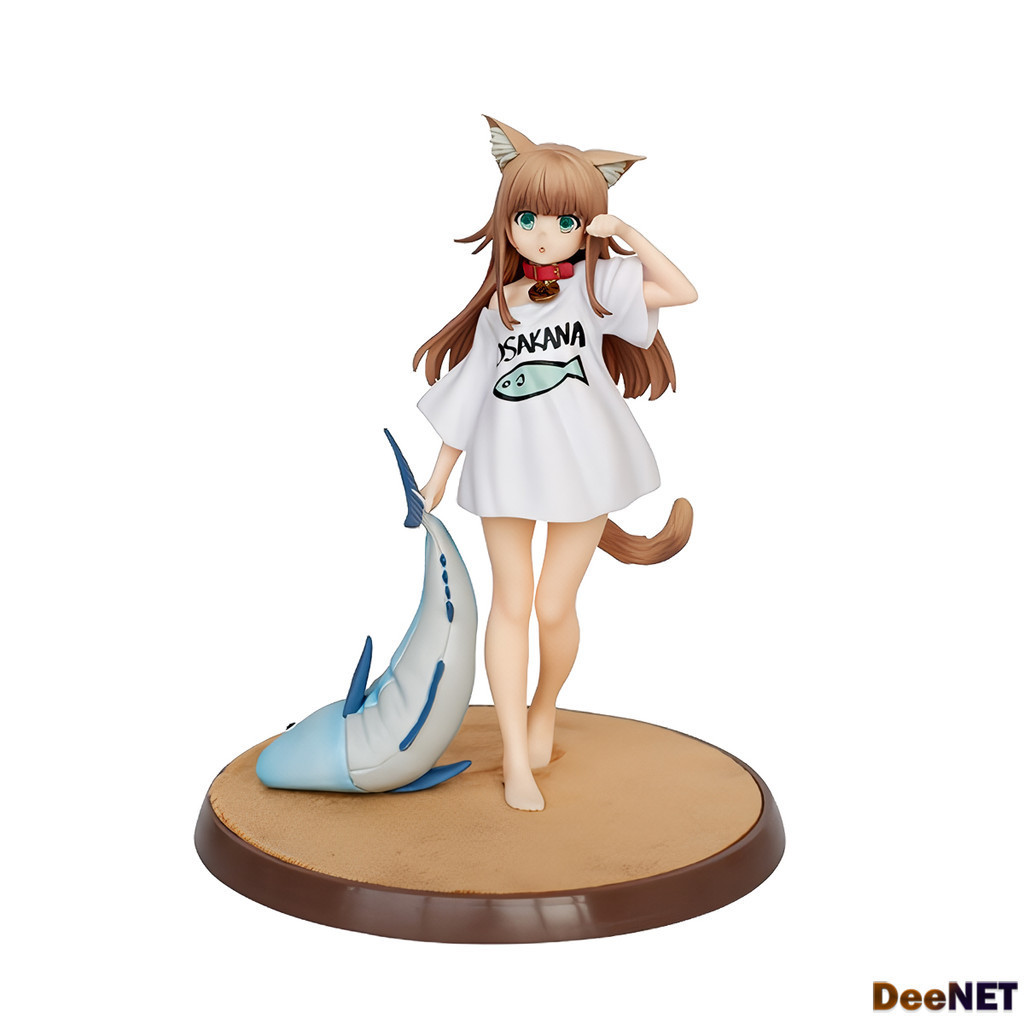 Jual Kinako Osuwari Osakana With Fish Brown Base type B 19cm action figure PVC D-FGA337 | Shopee ...