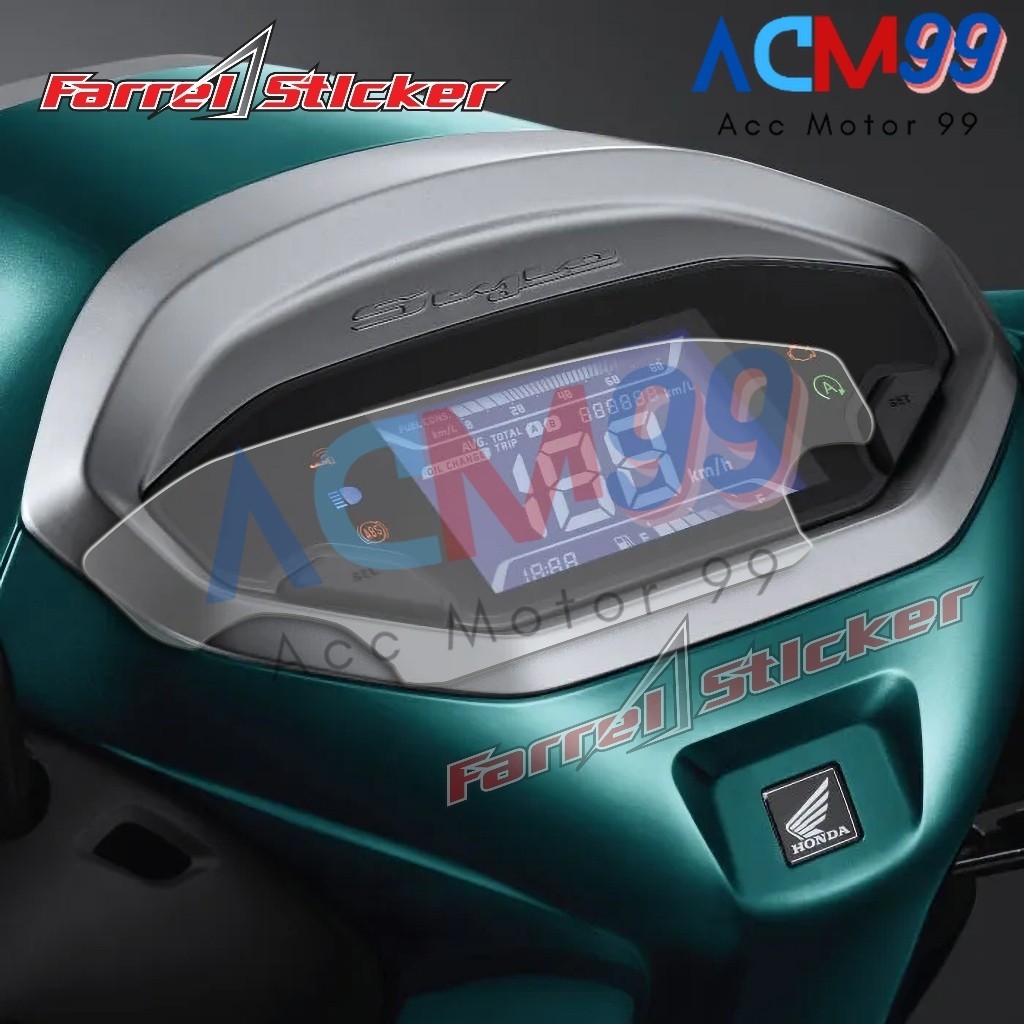 Jual Premium Stiker Sticker anti gores speedo meter / Spidometer Honda ...