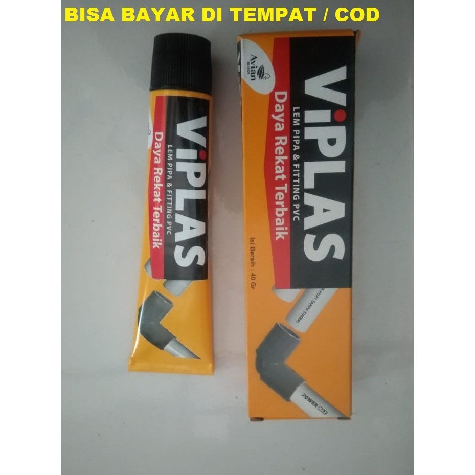 Jual LEM PIPA PARALON PVC VIPLAS / LEM PEREKAT PIPA | Shopee Indonesia
