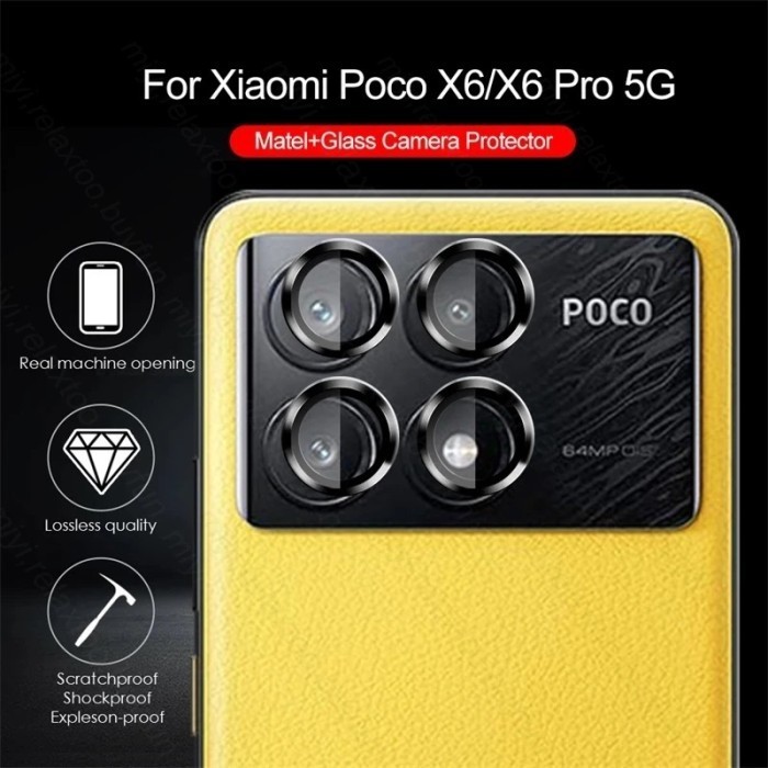 Jual POCO X6 5G / X6 PRO 5G METAL LENS RING CAMERA PROTECTOR | Shopee ...