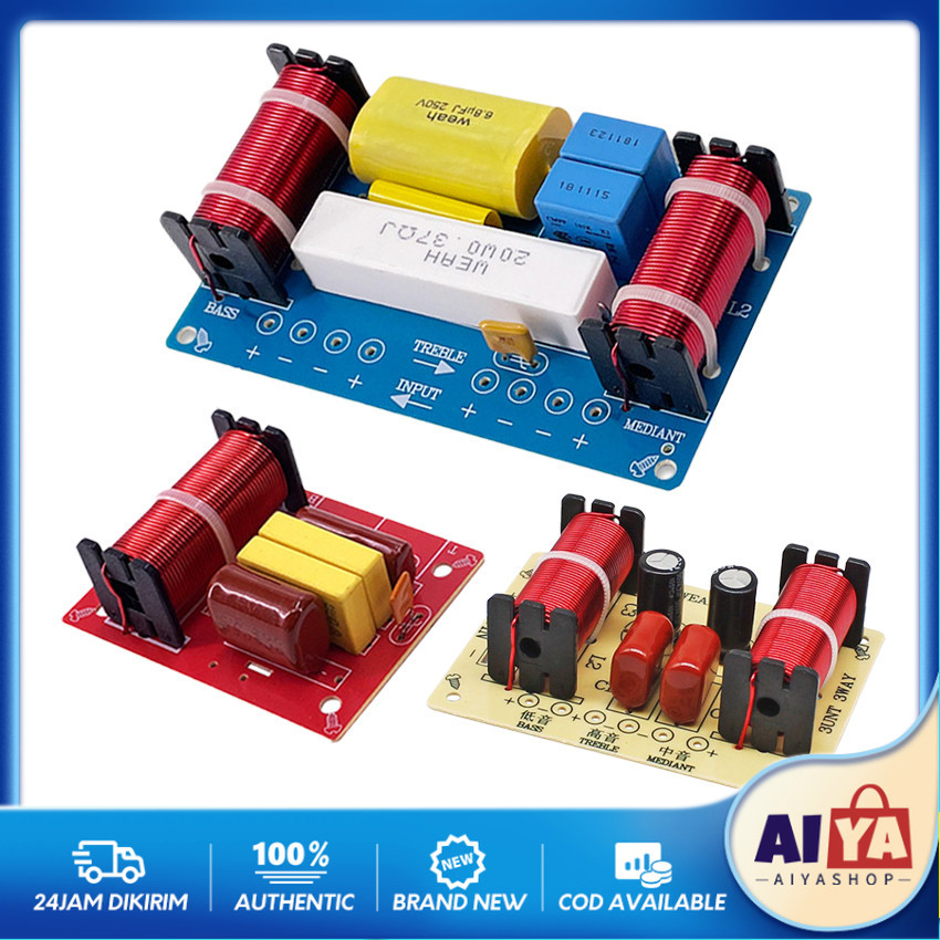 Jual 2/3 WAY Car Audio Pembagi Frekuensi 120W 3 Unit Hi-Fi Modul Crossover Filter | Shopee Indonesia