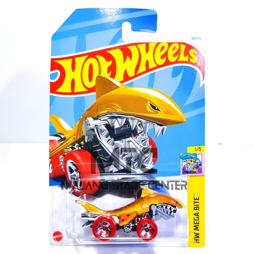 Jual Hot Wheels Shark Bite Gold A 2024 | Shopee Indonesia