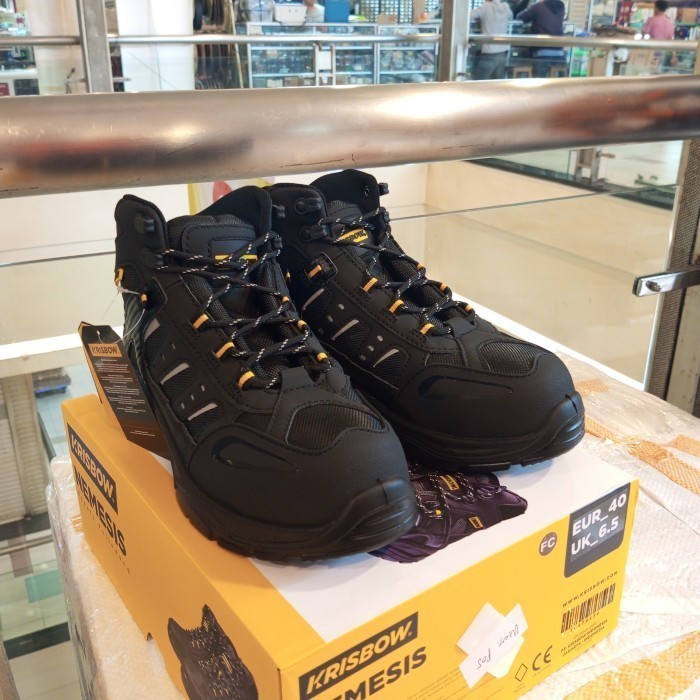 Jual Sepatu Safety Krisbow Nemesis / Safety Shoes Krisbow Nemesis ...