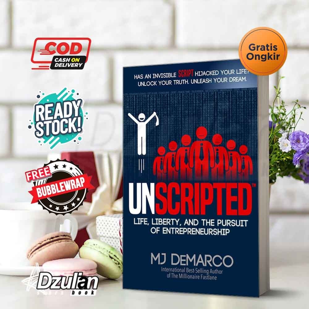 Jual Buku UNSCRIPTED: Life, Liberty, and the Pursuit of Entrepreneurship | Shopee Indonesia