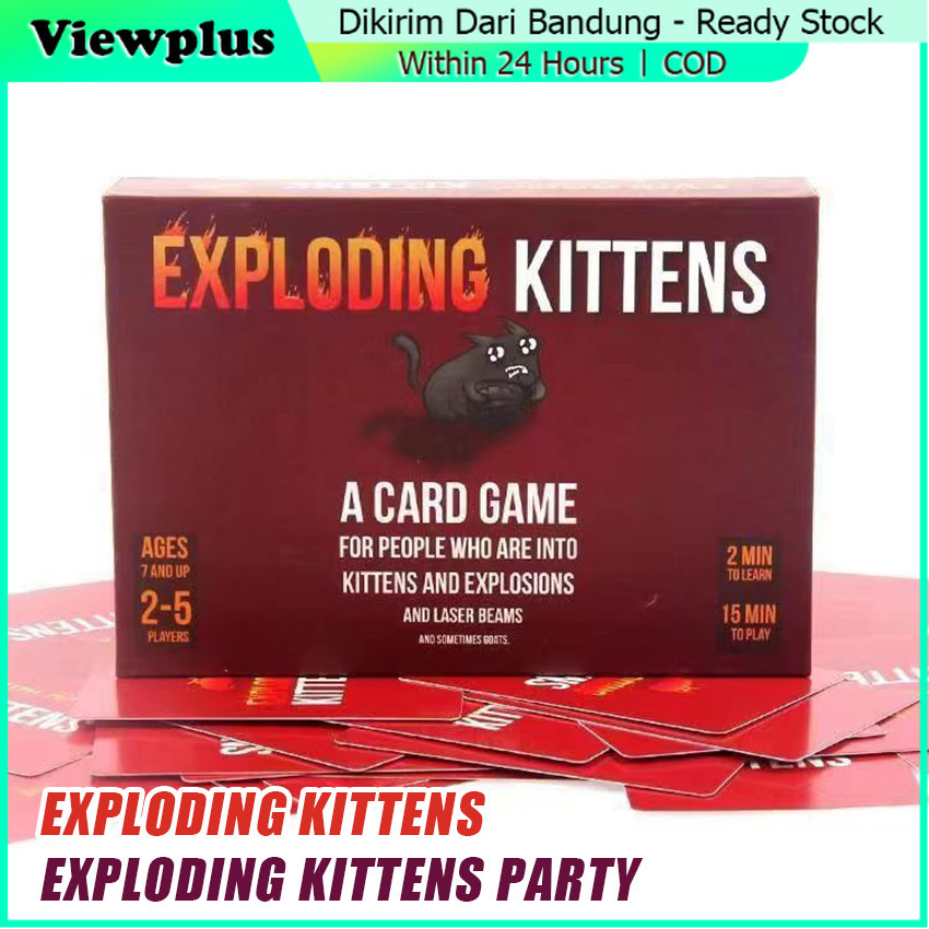 Jual Exploding Kittens Board Games ( PARTY PACK , BARKING KITTENS ... Jual Exploding Kittens Board Games ( PARTY PACK , BARKING KITTENS ...