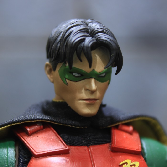 Jual 1/12 Custom Mezco DC Robin Tim Drake Rebirth Head Sculpt HS ...