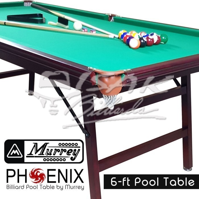 Jual promo spesial Murrey Pool Table - 6 ft Phoenix - Meja Billiard ...