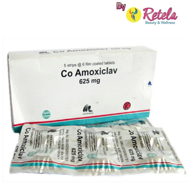 Jual CO AMOXICLAV 625MG 1 STRIP 6 KAPLET | Shopee Indonesia