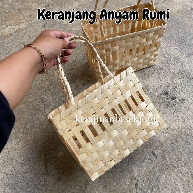 Jual TAS ANYAM RUMI | tas anyam bambu tas anyam jogja bingkisan hampers ...