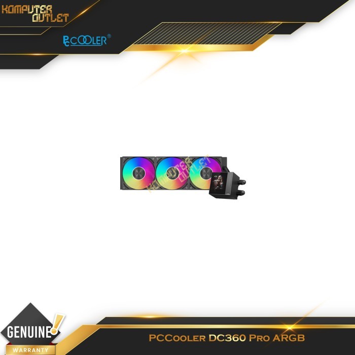 Jual PCCooler DC360 Pro ARGB Display AIO Liquid Cooler | PC Cooler Water CPU Cooling | Shopee ...