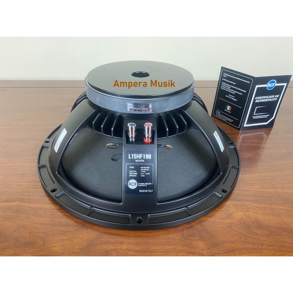 Jual Komponen speaker RCF L15HF190 15 inch / 15hf190 / RCF L15HF190 ...