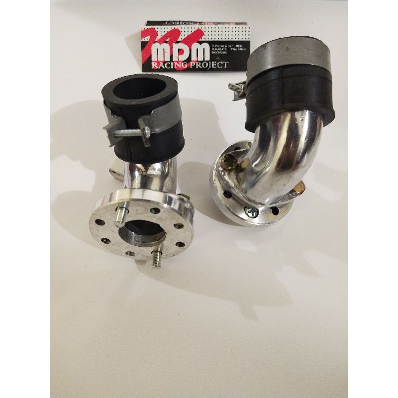 Jual intake manifold putar universal model leher angsa motor RX king dll intek manipol miring ...