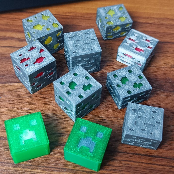 Jual Keycap Artisan MINECRAFT ORE Mechanical Keyboard Keycaps OEM ...