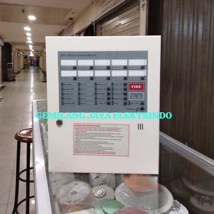 Jual PANEL ALARM HORING LIH AH-00212 10ZONE FIRE ALARM CONTROL PANEL ASLI | Shopee Indonesia