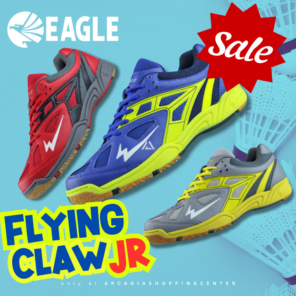 Jual EAGLE FLYING CLAW ANAK JR SEPATU BADMINTON BULUTANGKIS PRIA DAN ...