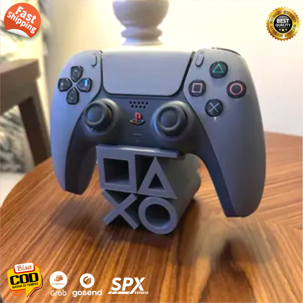 Jual PS5 Playstation 5 Dual Sense Controller Stand Holder Penyangga ...