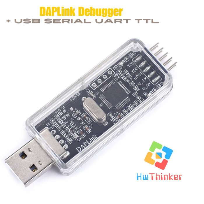 Jual MH27 CMSIS-DAP DAPLINK ARM debugger debugging programming SWD JTAG USB serial to UART ...