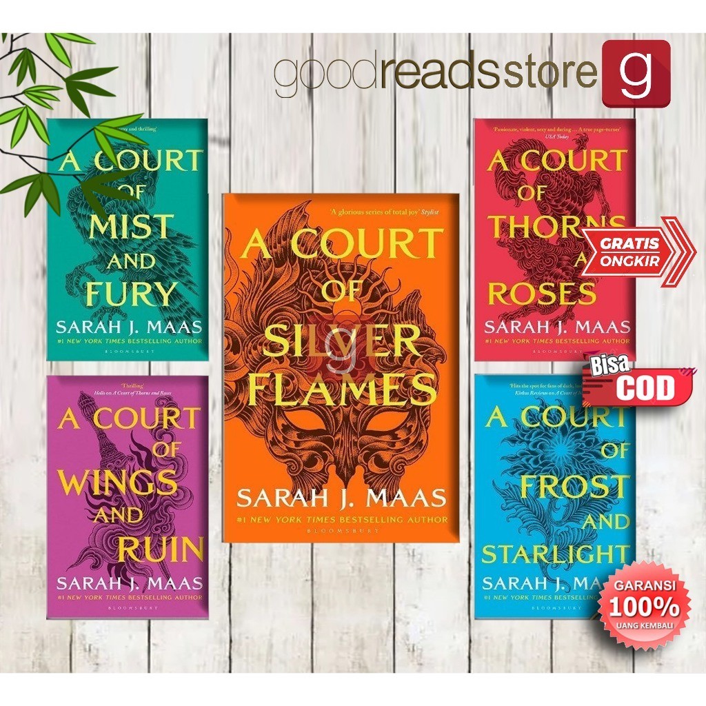 Jual A Court of Thorns and Roses (5 book series) | Shopee Indonesia