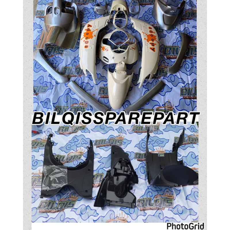 Jual Body scoopy 2018 cover full sett body halus dan kasar scoopy fi ...