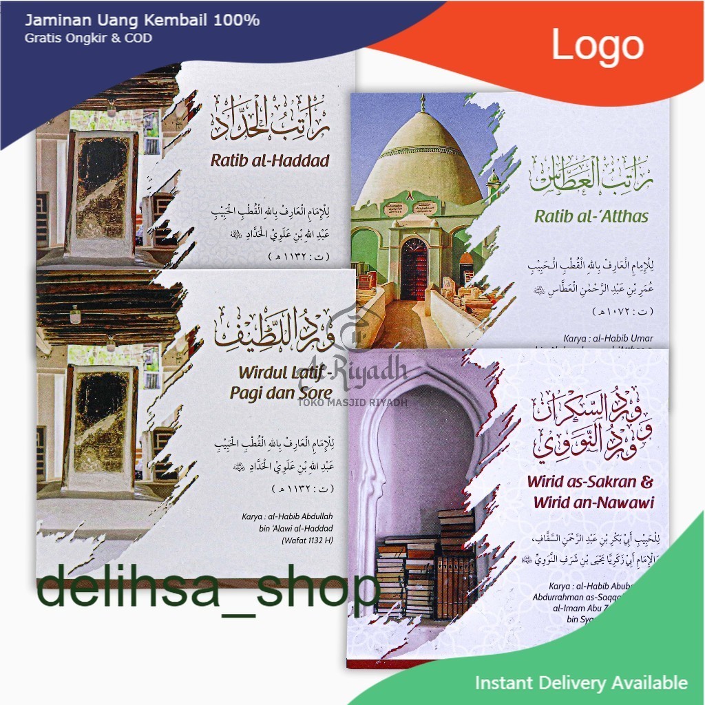 Jual BARU Buku Saku Ratib Al Haddad Ratib Al Atthas Wirdul Lathif Wirid ...