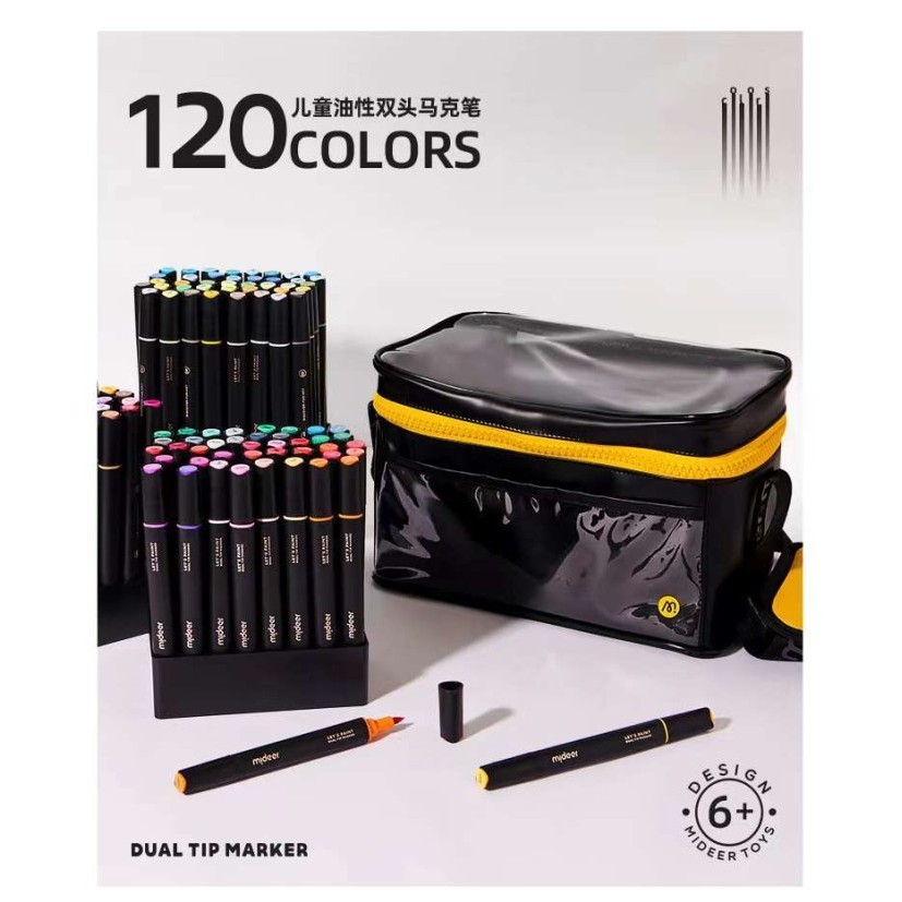 Jual Spidol Warna Anak Permanen Oily Marker 120 Import Murah Premium ...