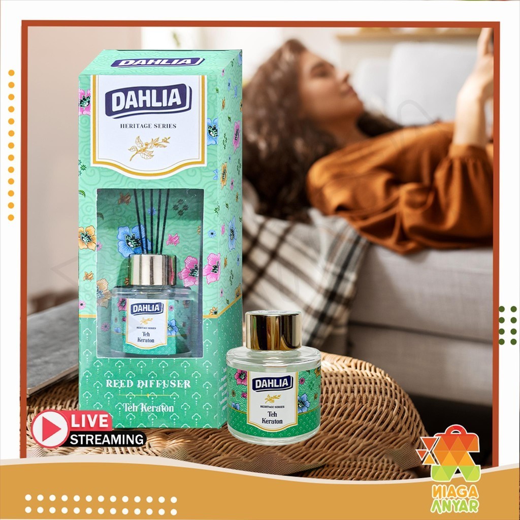 Jual NA Dahlia Reed Diffuser Pengharum Ruangan Heritage Series / Teh ...