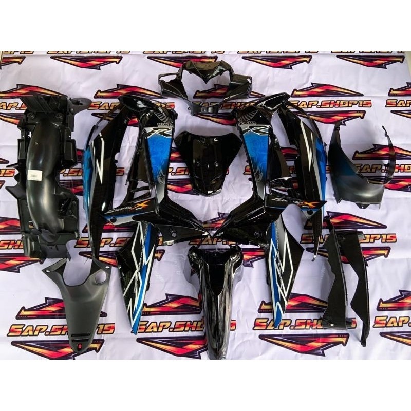 Jual Full set cover body halus dan kasar Honda Supra X 125 Batman ...