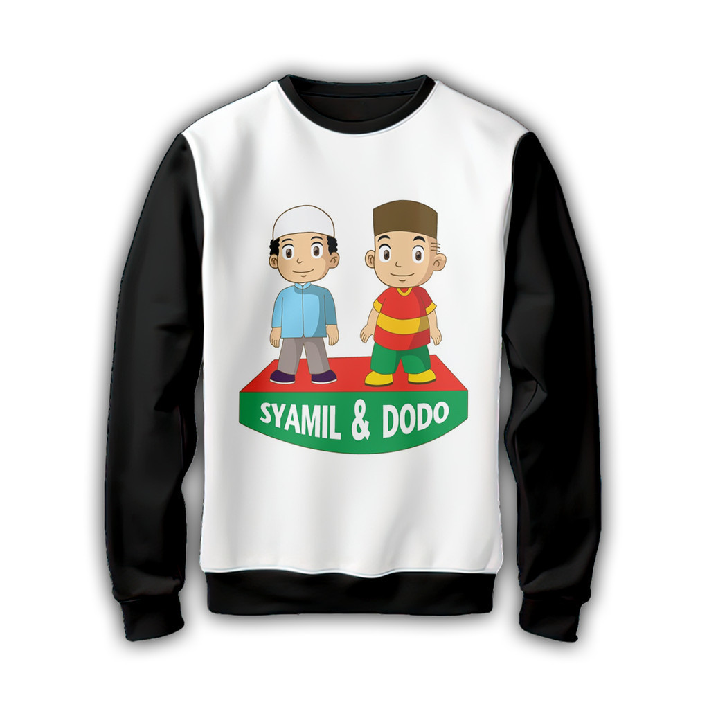 Jual Sweater Anak Syamil & Dodo Jaket 3D Kartun Syamil & Dodo CD001 ...