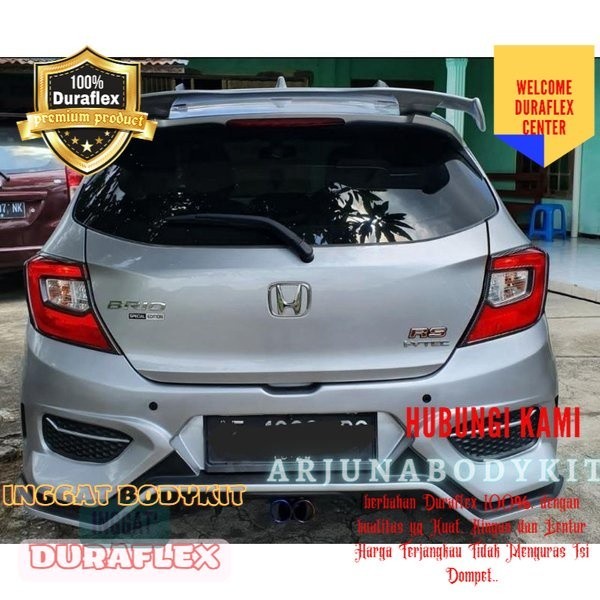 Jual bumper bodykit brio type-r turbo full Bumper body kit | Shopee ...