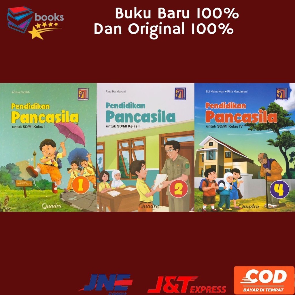 Jual Best Seller Buku Kurikulum Merdeka Pendidikan Pancasila Kelas 1 2 3 4 5 6 SD/MI Penerbit ...