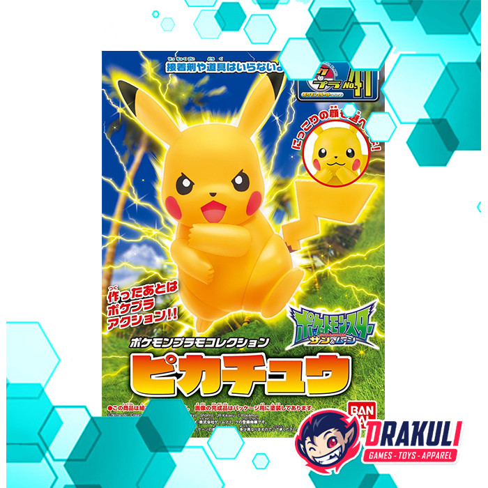 Jual BANDAI Plamo Pokemon 41 Pikachu | Shopee Indonesia