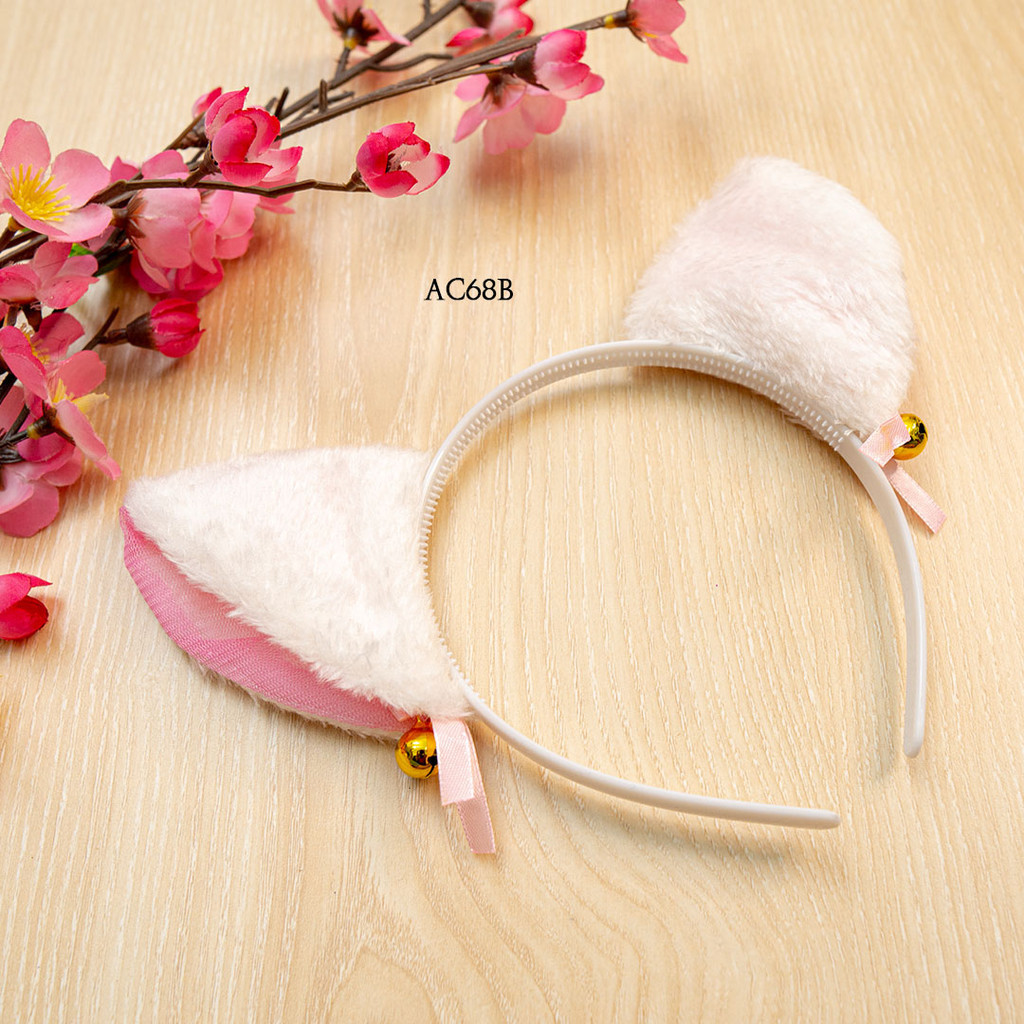 Jual Bando Telinga Kucing Nekomini / Bando Cosplay Kucing Lace ...