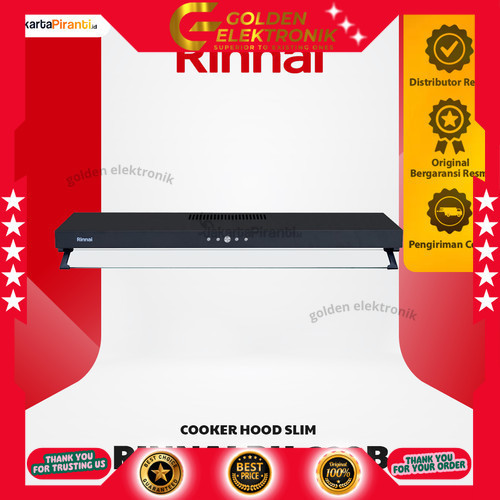 Jual Cooker Hood Rinnai / Penghisap Asap Dapur RH-329B / RH 329B / RH 329 B | Shopee Indonesia