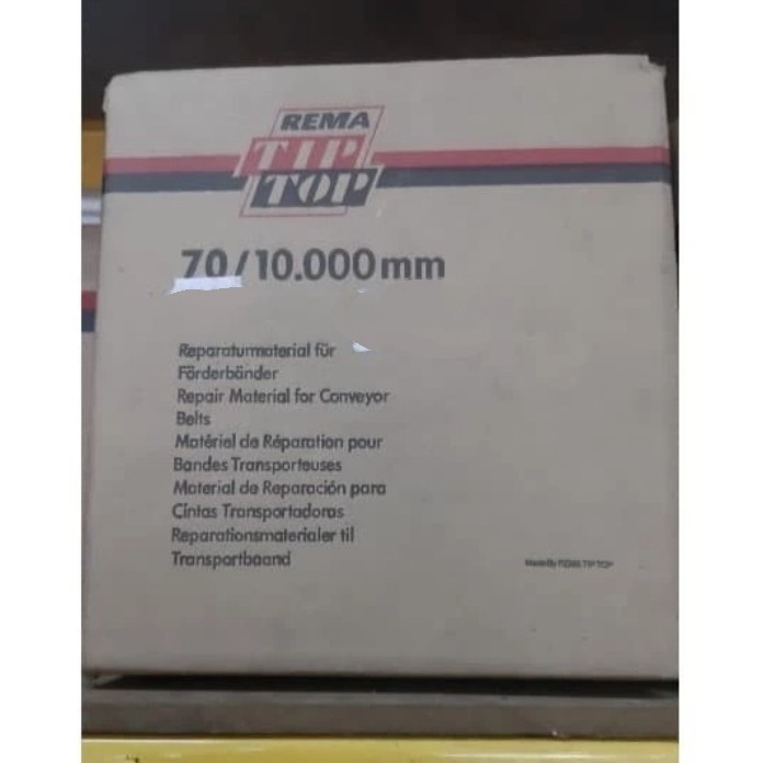 Jual repair strip/coper strip uk 70mmx10mtr rema tip top | Shopee Indonesia