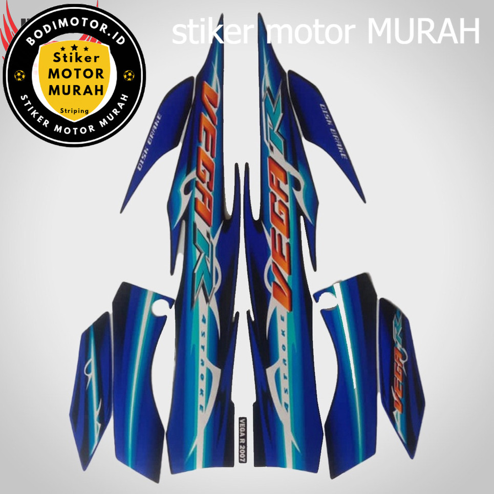 Jual Stiker Striping Yamaha Vega R New 2007 - List Stiker Standar Vega ...