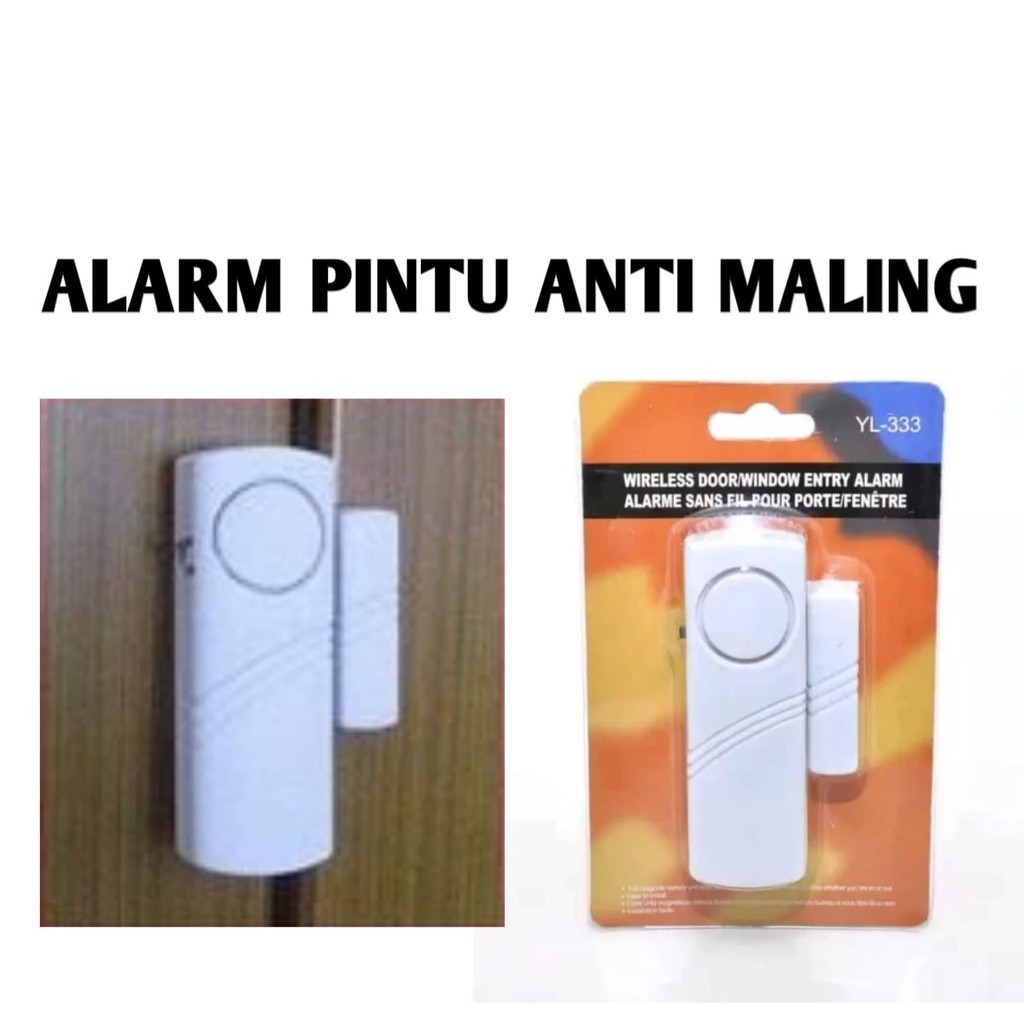 Jual Alarm Pintu Jendela YL 333 Wireless Anti Maling 188 Toko Rumah ...