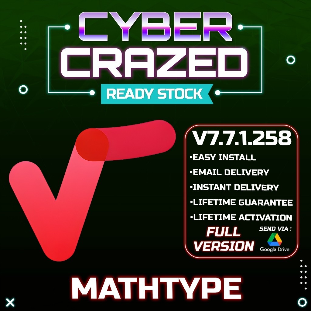 Jual MathType 7 v7.7.1.258 Full Version (Versi Terbaru) | Shopee Indonesia