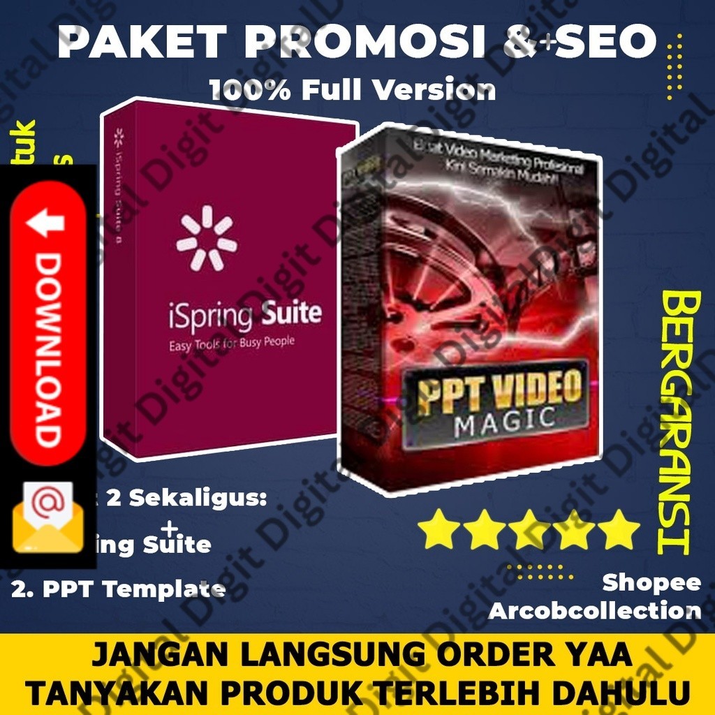 Jual Ispring Suite 10 Pro + Bonus Template PPT - Aplikasi Pembelajaran ...