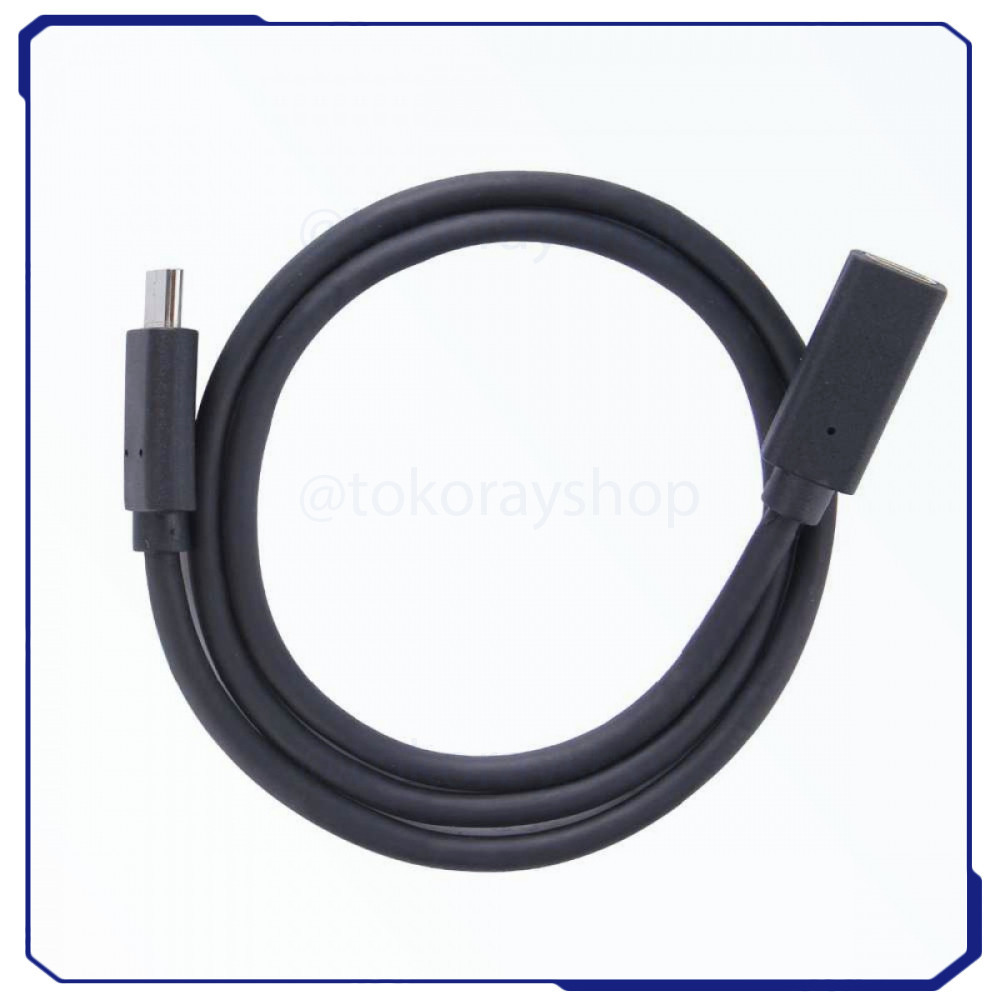 Jual Kabel Ekstension USB Type C Male ke USB Type C Female - 8196 ...