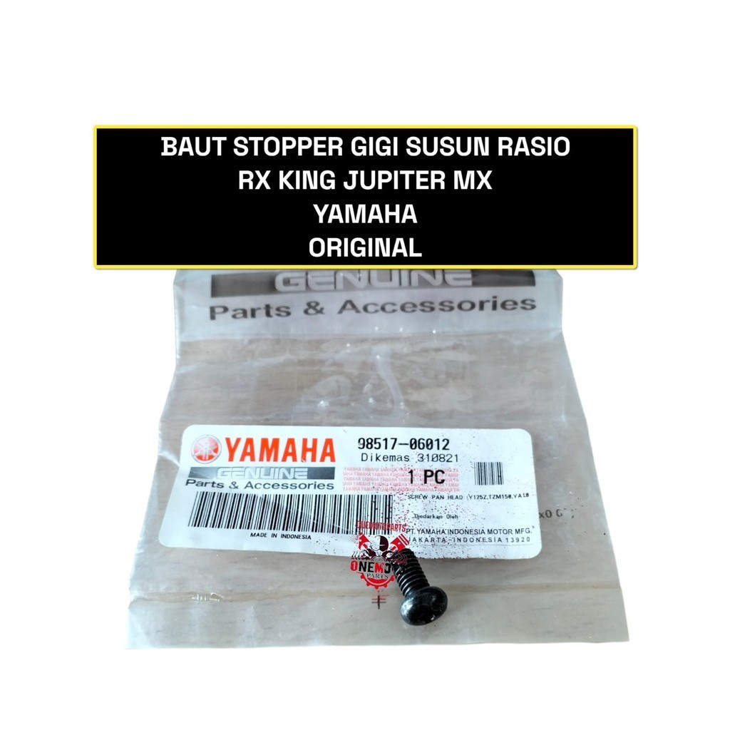 Jual BAUT STOPPER GIGI SUSUN RASIO RX KING JUPITER MX YAMAHA ORIGINAL ...