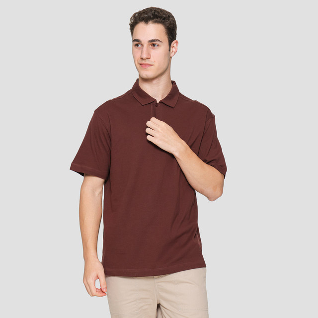 Jual Cole Solid Pique One Button Kaos Polo Pria 121847299 | Shopee ...