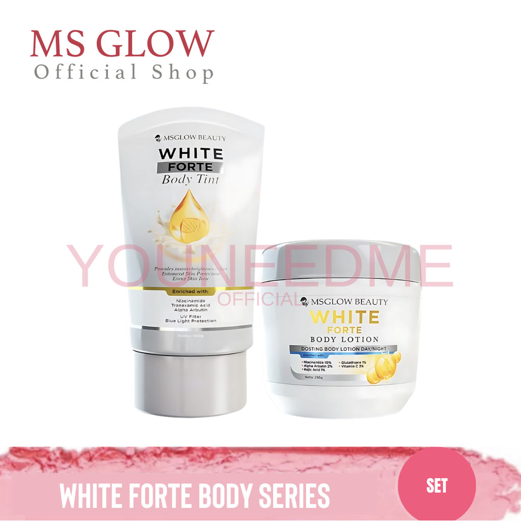 Jual MS Glow White Forte Body series I Paket Badan MS Glow / Body ...