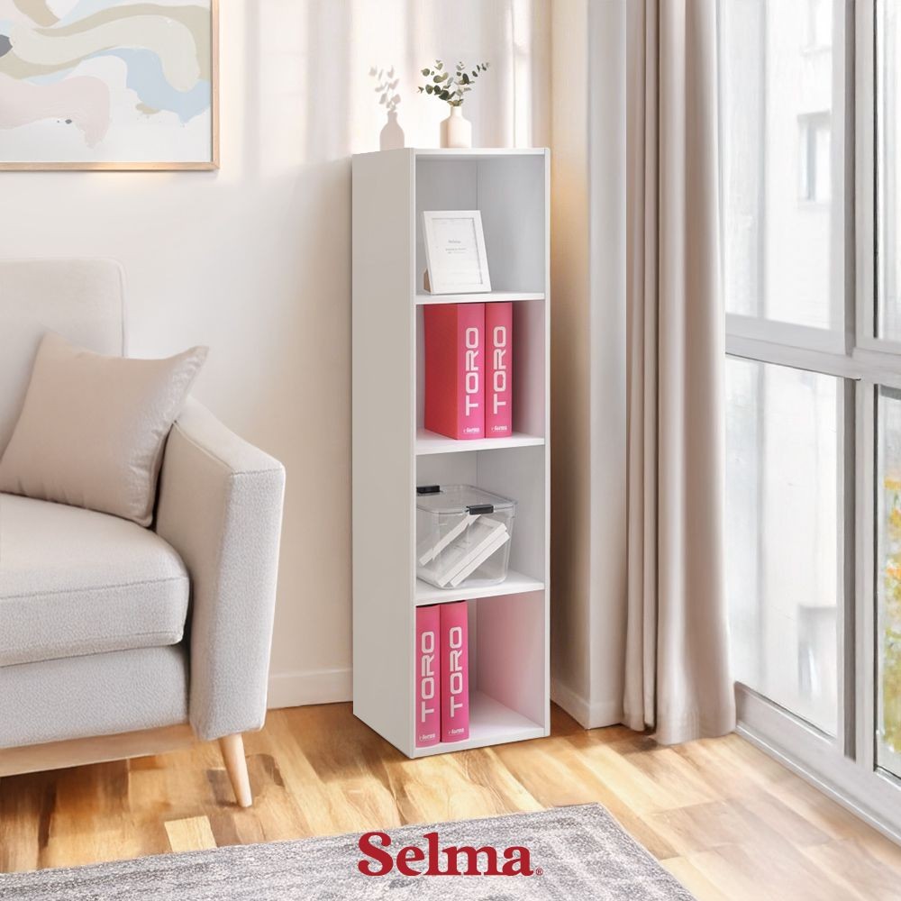 Jual Selma Ciara Rak Penyimpanan 4 Tingkat - Putih Rak Serbaguna Rak ...