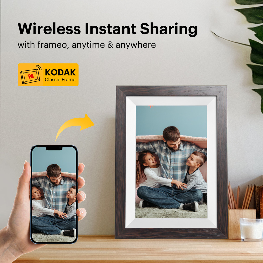 Jual Kodak 10 Inch Digital Picture Frame, 800*1280 HD Touch Screen with 16G Memory,Full Function ...