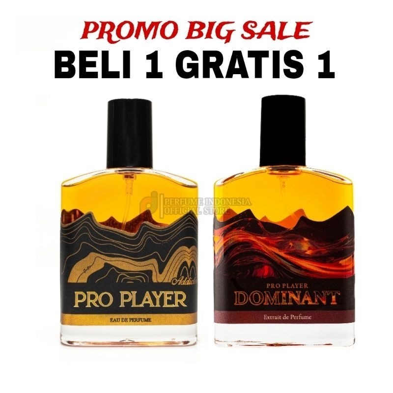 Jual BELI 1 DAPAT 2 - PARFUME PRO PLAYER + DOMINANT - 35ML Parfume Pria ...