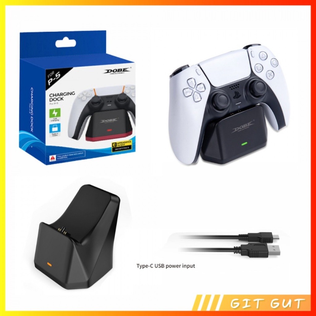 Jual Dobe PS5 Single Charging Dock Base Station Dualsense Controller ...