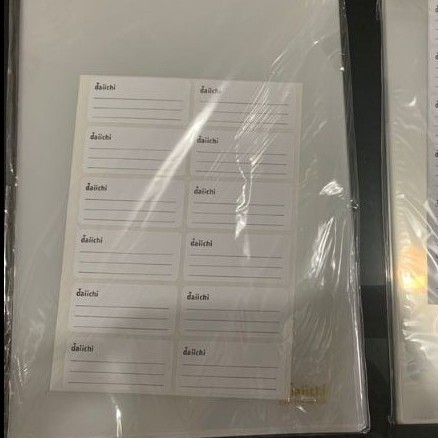 Jual Adn Map L daiichi / map bening F4 / map clear A4 / stop map ...