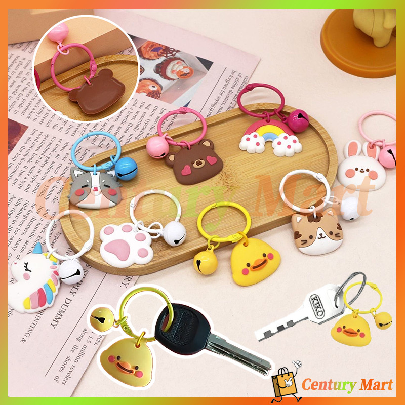 Jual gantungan kunci tas gaya korea anak anak dewasa lucu akrilik ...