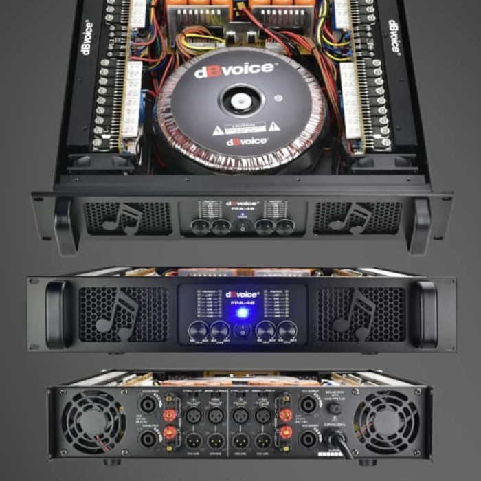 Jual Power Amplifier Db Voice Fpa48 4 Channel Original Dbvoice Fpa 48 Ampli Class H ( Bayar ...
