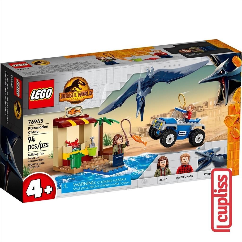 Jual LEGO Original Jurassic World 76943 Pteranodon Chase Cupliss KG ...
